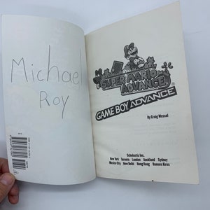 Super Mario Advance Choose Your Own Aventure Book, Nintendo Super Mario ...