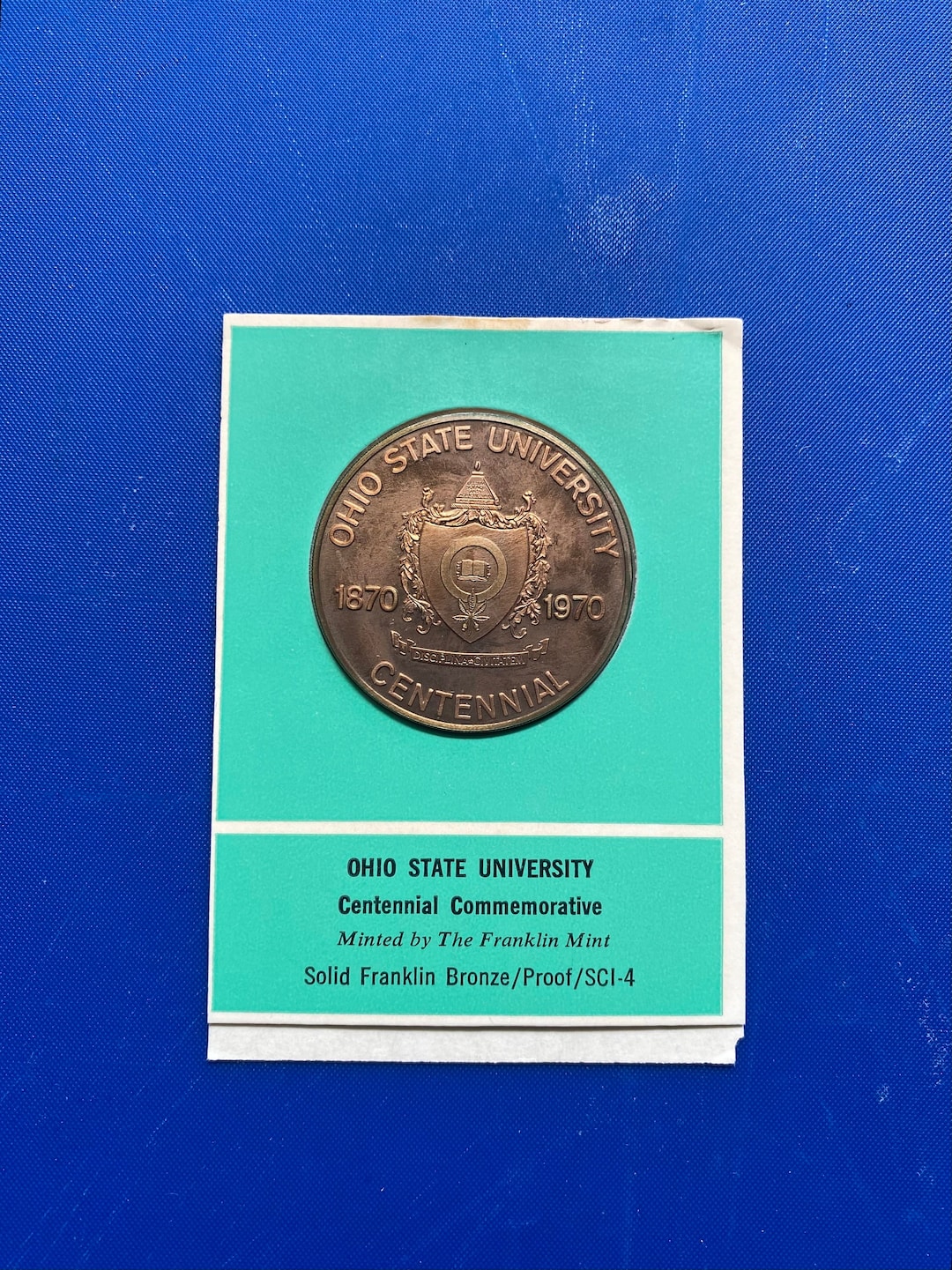 Wilberforce University King Memorial Building Dedication Medal 1929 ...