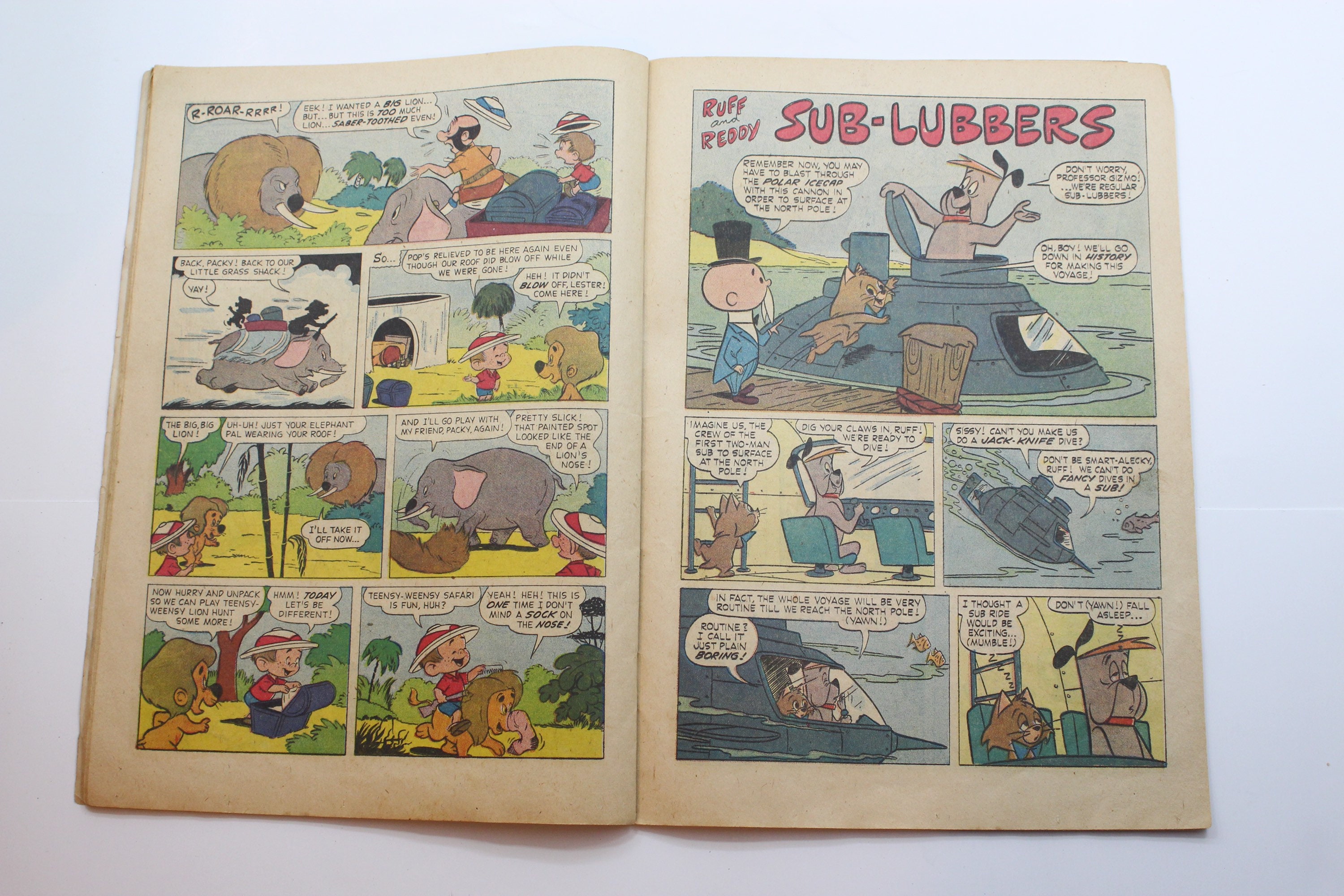 Vintage Ruff and Reddy Comic Book 1960 Comic Hanna Barbera - Etsy