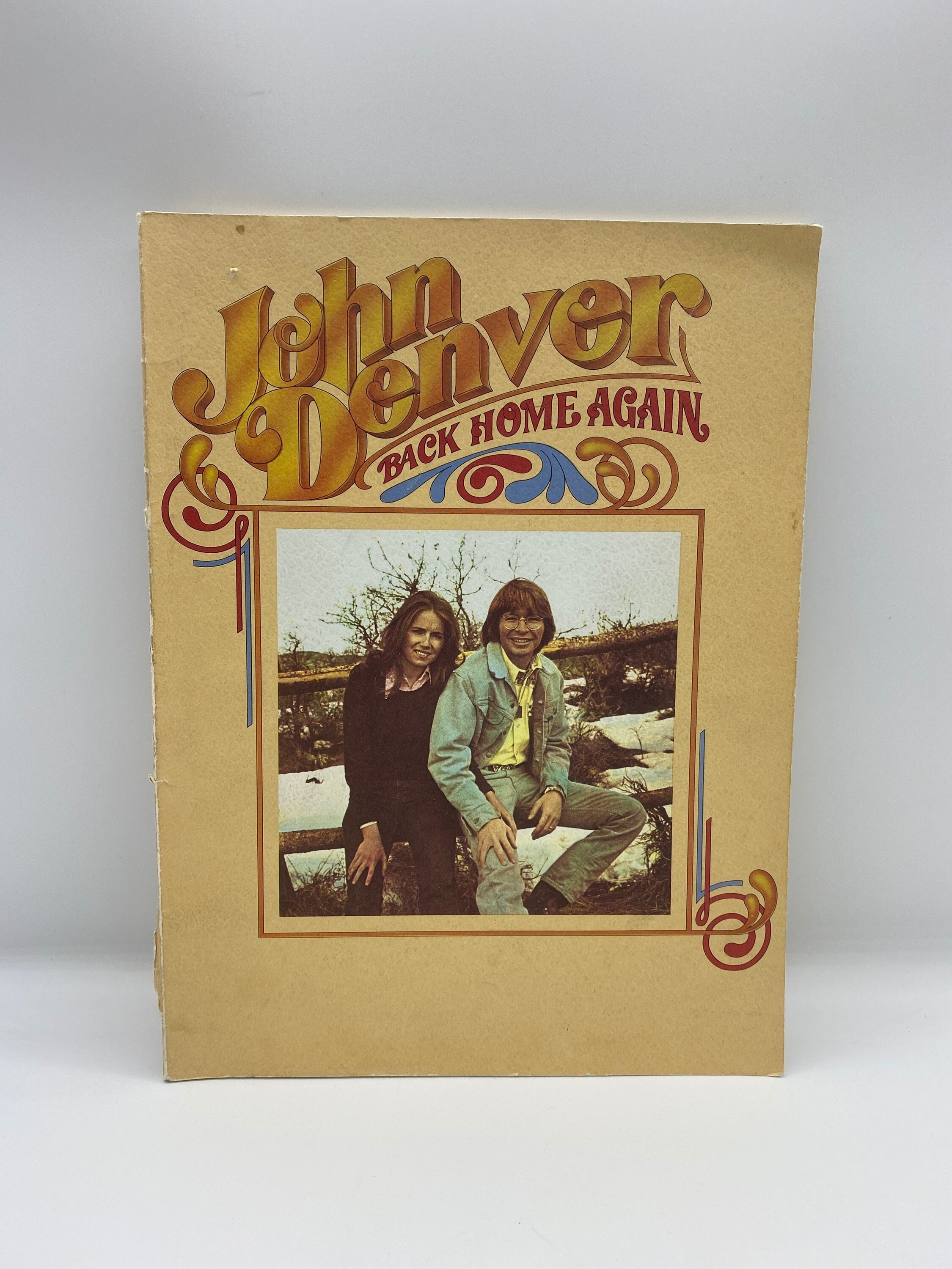 Vintage John Denver Back Home Again Music Book, 1974 Cherry Lane Music ...