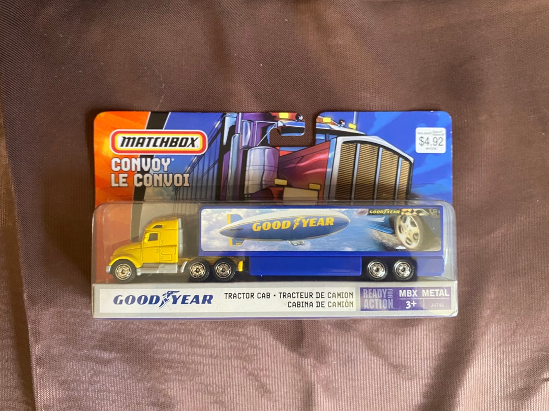 Matchbox Convoy Goodyear Tractor Cab Ready for Action MBX Metal ...