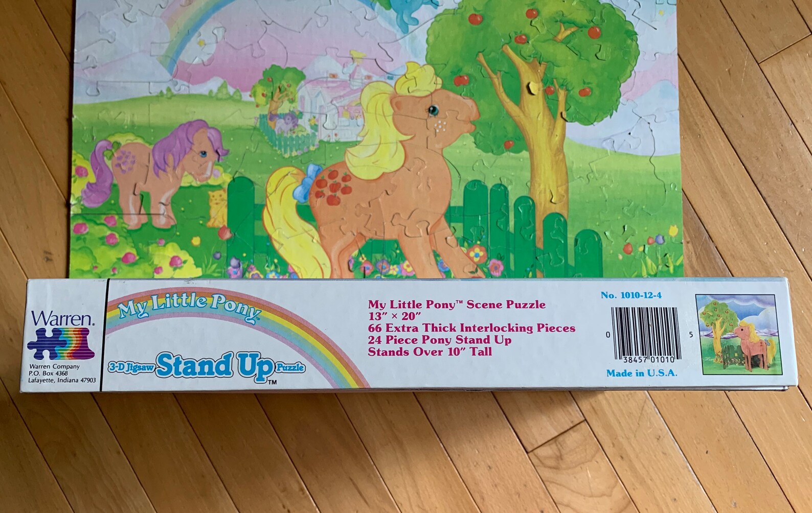 Vintage My Little Pony Applejack 3D Stand up Puzzle 1984 - Etsy