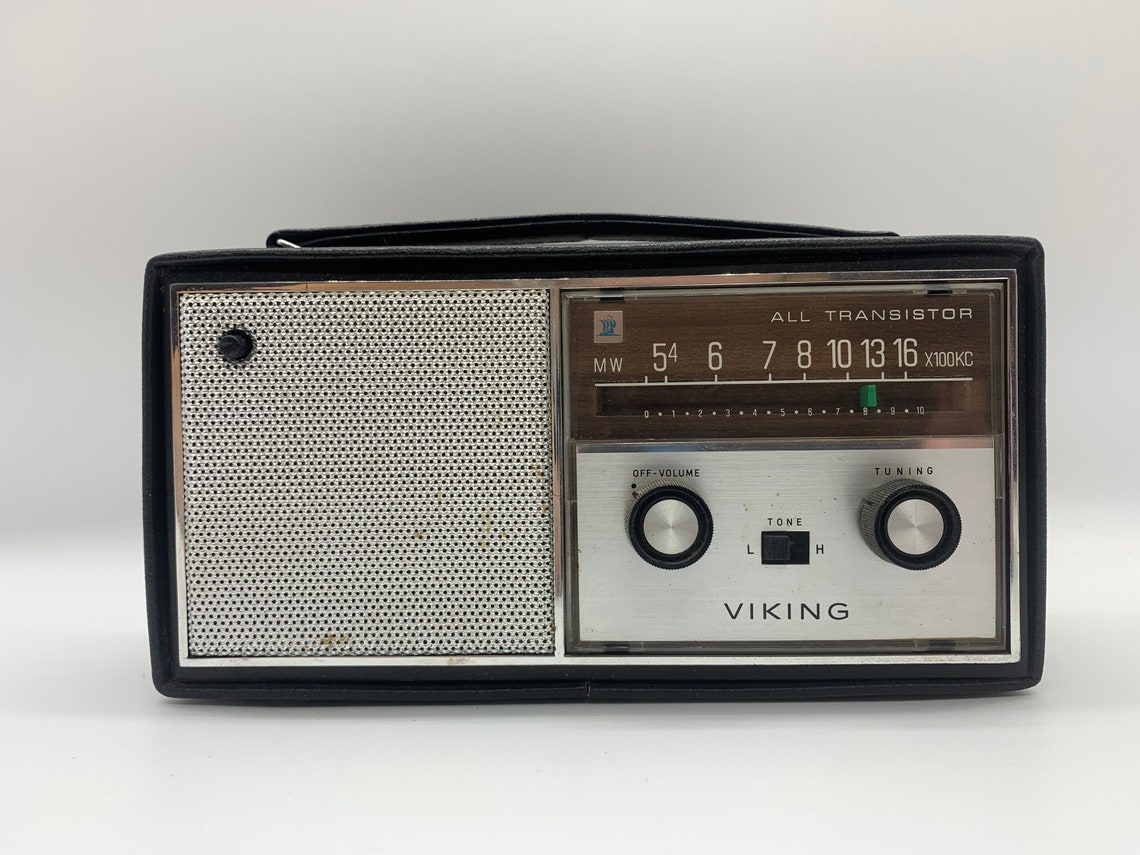 Vintage Viking All Transistor Radio Model D6TRA92 6-transistor ...