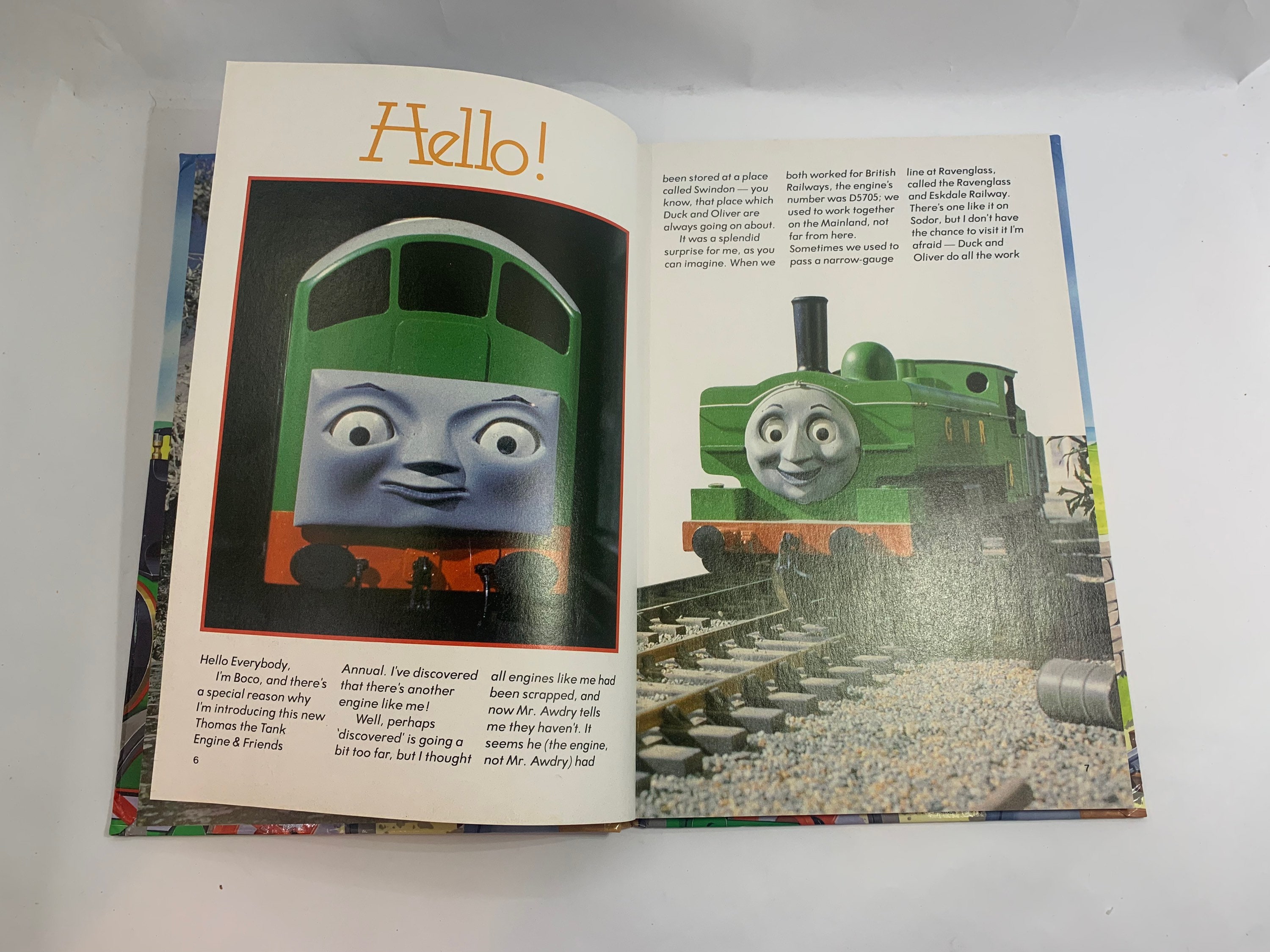 Vintage Thomas the Tank Engine & Friends Annual 1986 - Etsy Canada