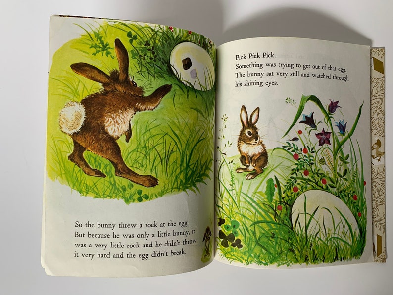 The Golden Egg Book A Little Golden Book 1975 Vintage the | Etsy