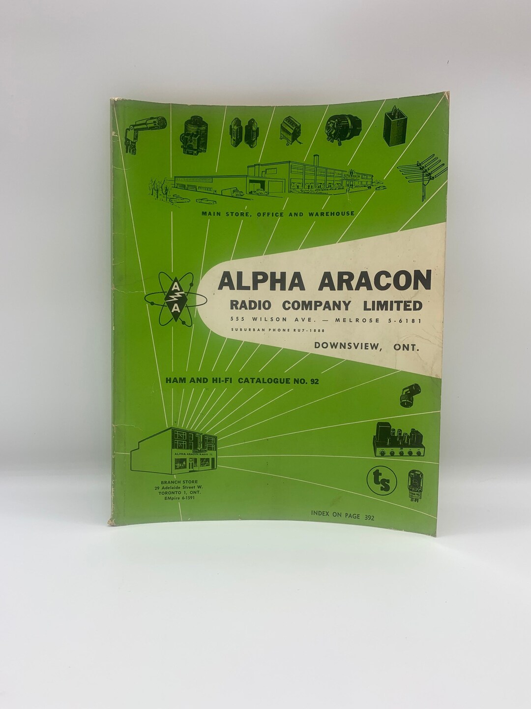 Vintage Alpha Aracon Radio Company Limited Ham and Hi-fi Catalogue ...