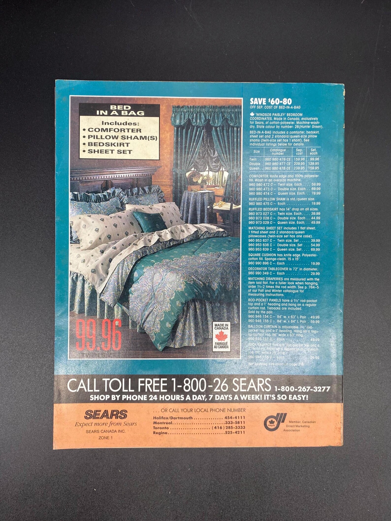 Sears Winter Celebration Sale 1994 Catalogue, Vintage Sears Winter ...