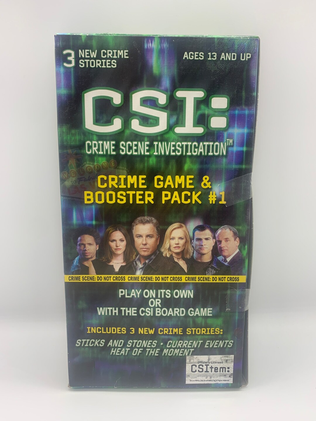 CSI: Crime Scene Investigation Crime Game & Booster Pack 1 - Etsy