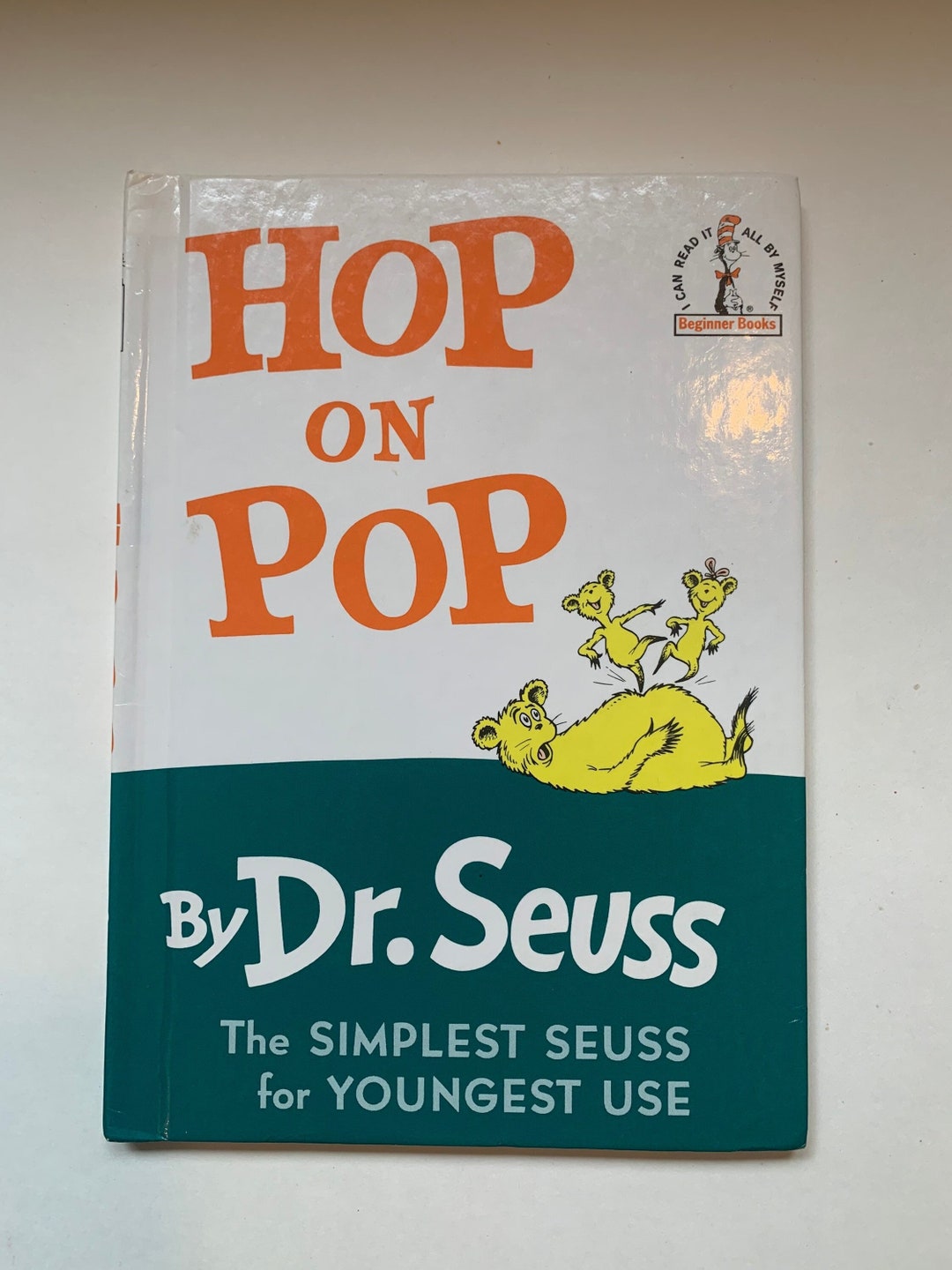 Vintage Hop on Pop by Dr. Seuss, the Simplest Seuss for Youngest Use ...