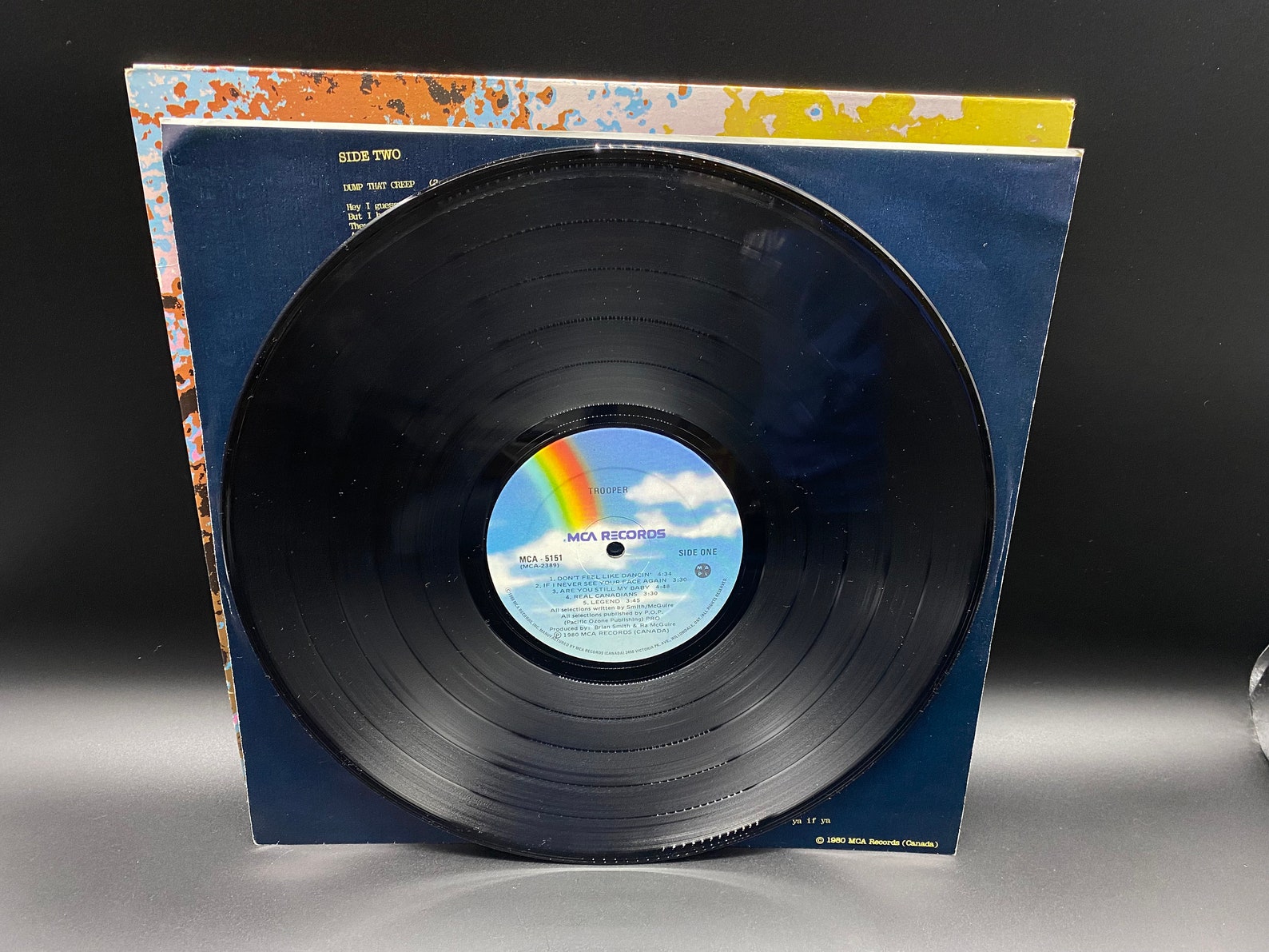 Trooper LP, Untitled Trooper Album, 1980 Trooper Untitled Album, 1980 ...