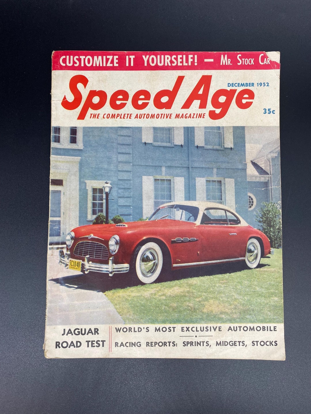 Speed Age December 1952 Vol. 6 No. 8, Speed Age the Complete Automotive ...