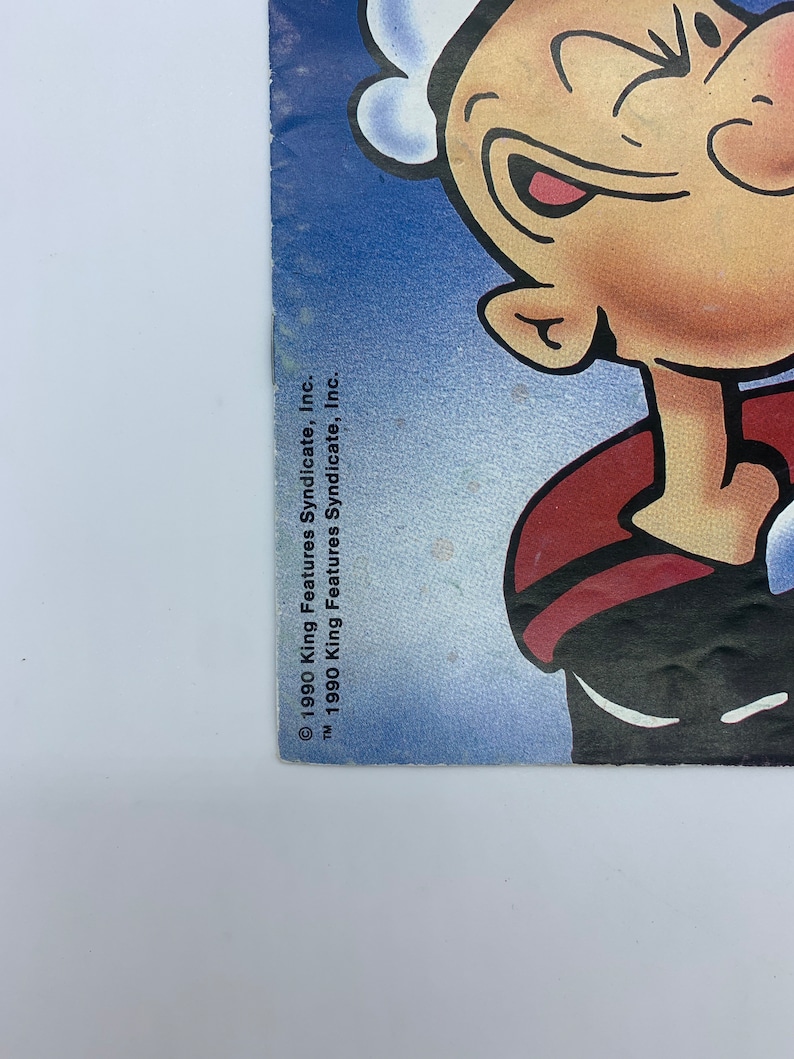 Vintage Popeye 4 Knitting Patterns by Gary Kennedy, Children’s & Adult ...