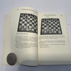 Vintage Chess for Beginners A Picture Guide by All Horowitz 1959 ...