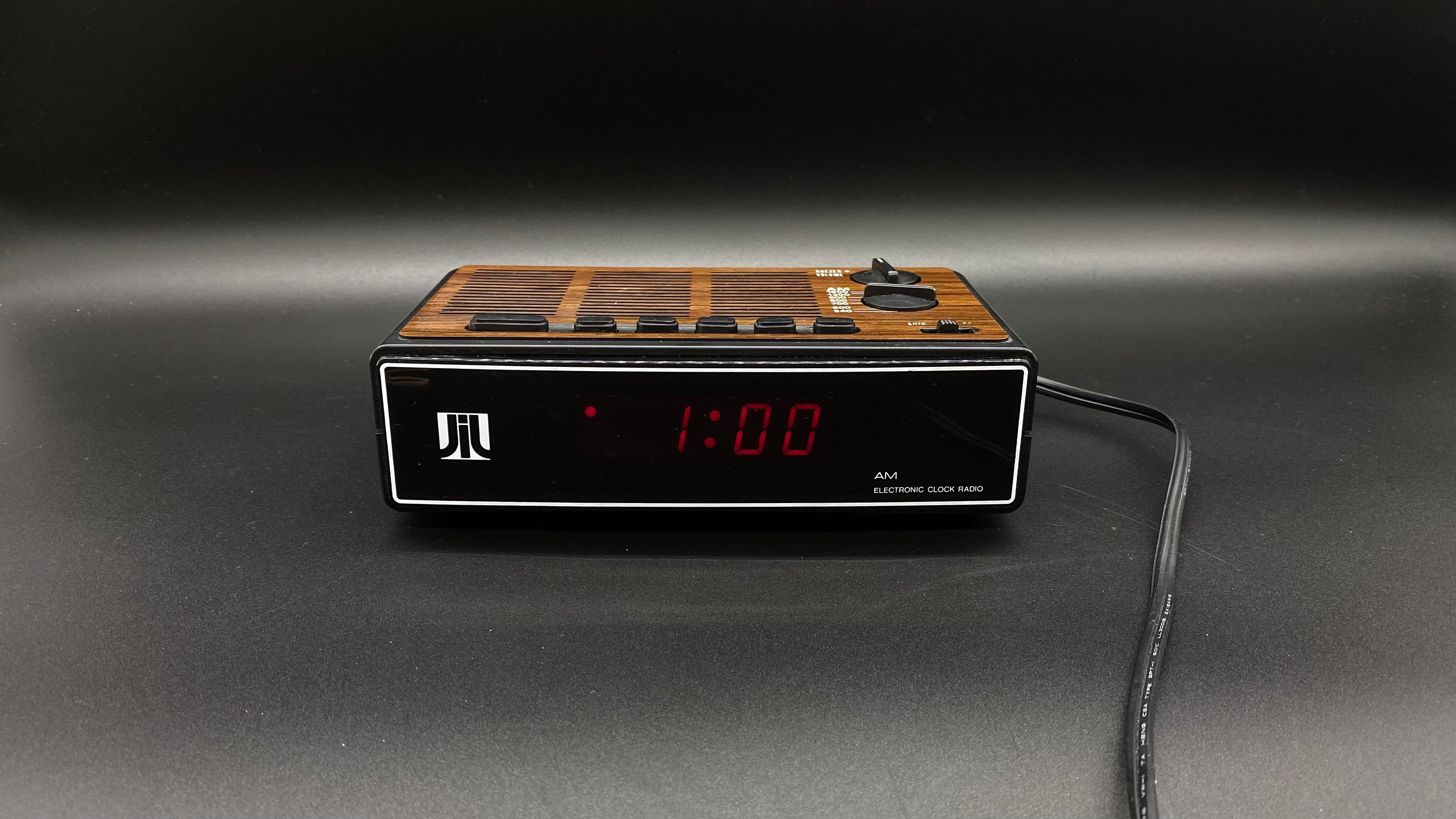 Vintage Jil Electronic AM Clock Radio Jil Model JCR 352 AM - Etsy
