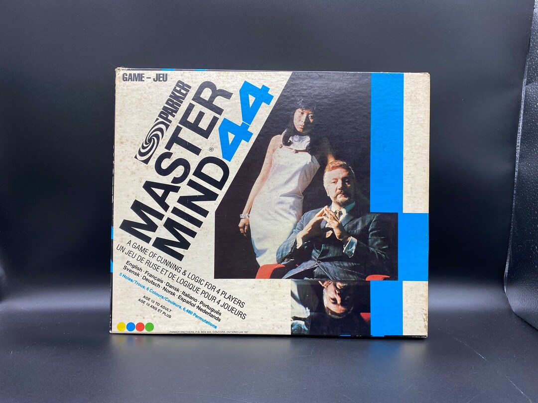 Parker Master Mind 44, Vintage Master Mind 44 Game, Master Mind 44 for ...