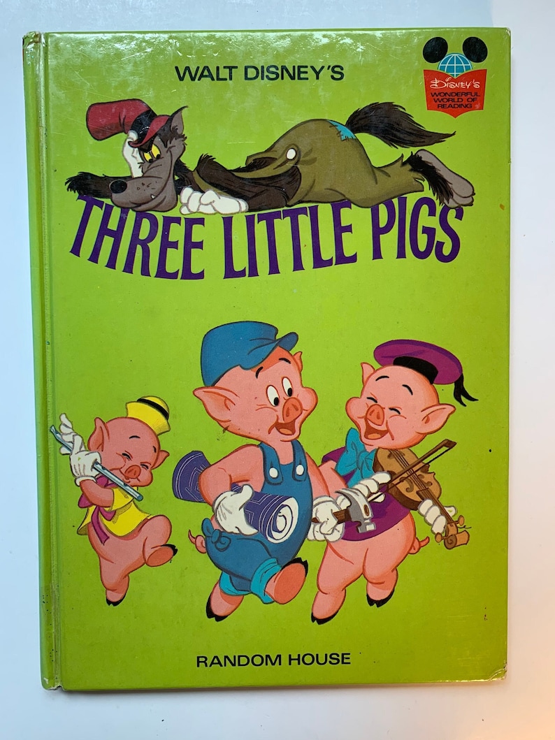 Walt Disney’s Three Little Pigs, Disney’s Wonderful World of Reading ...
