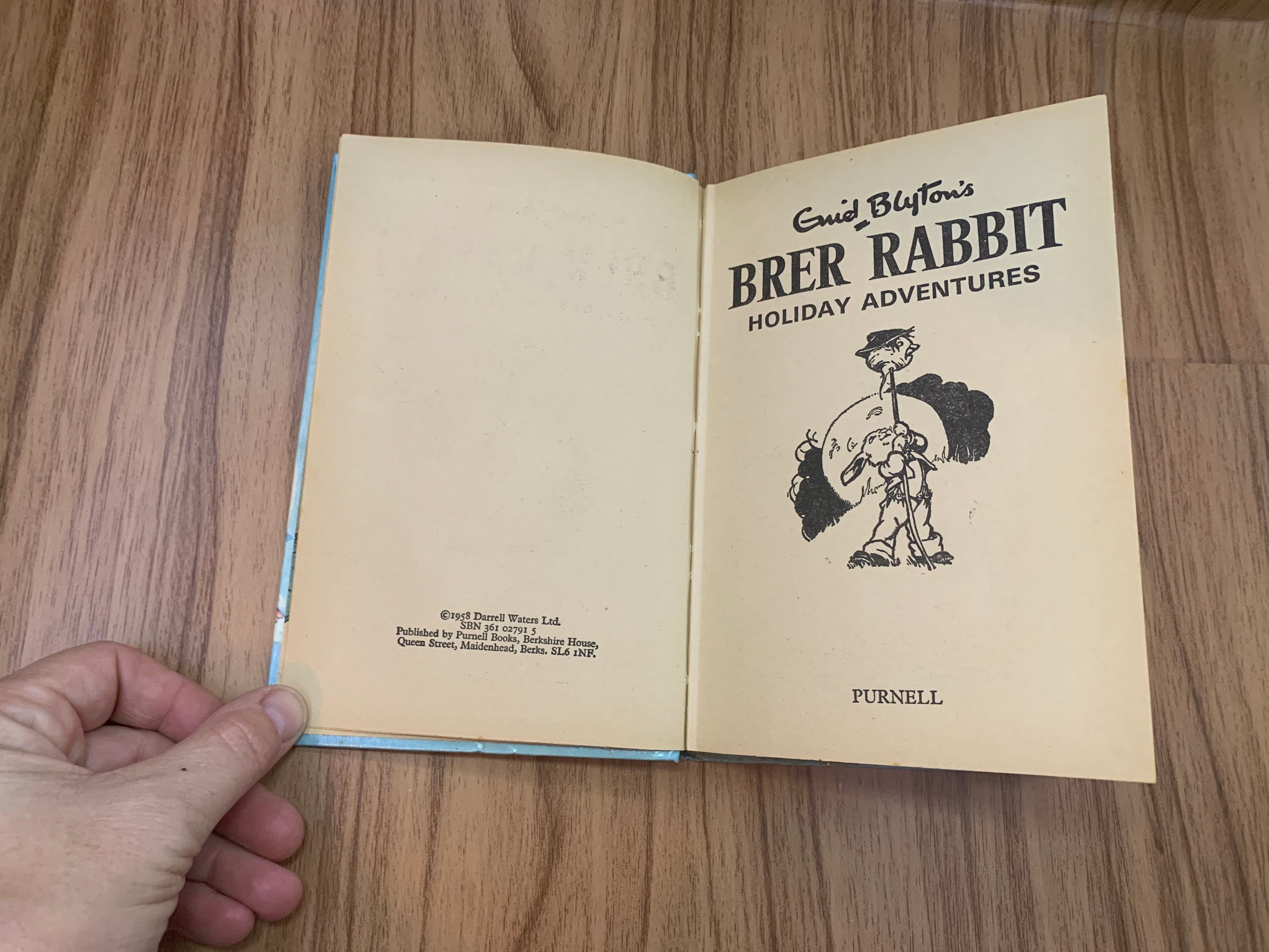 Vintage Enid Blytons Brer Rabbit Holiday Adventures 1958 - Etsy