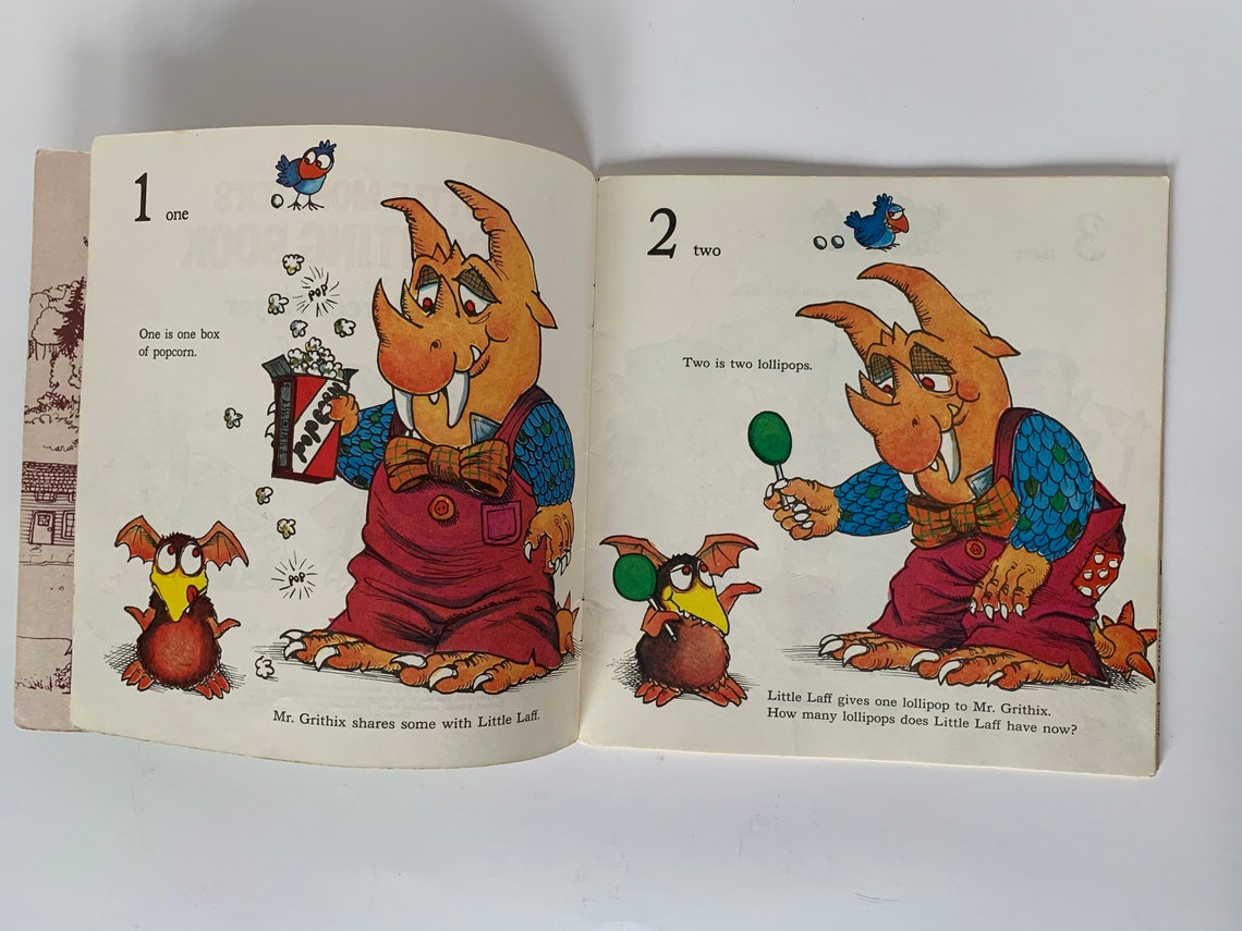 Mercer Mayers Little Monsters Counting Book A Golden | Etsy