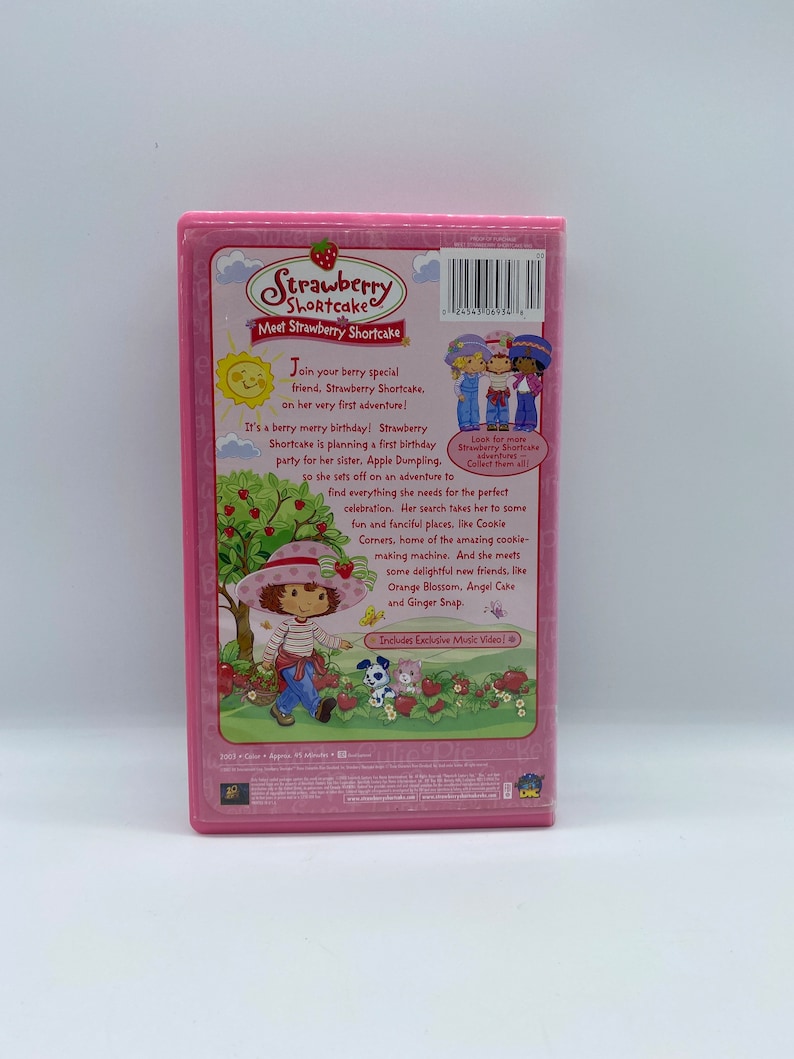 Vintage Meet Strawberry Shortcake VHS 2003 Strawberry - Etsy