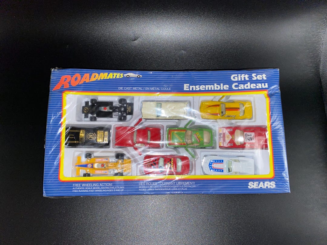 Sears Roadmates Free Wheeling Action Die Cast Metal Gift Set, Sears ...