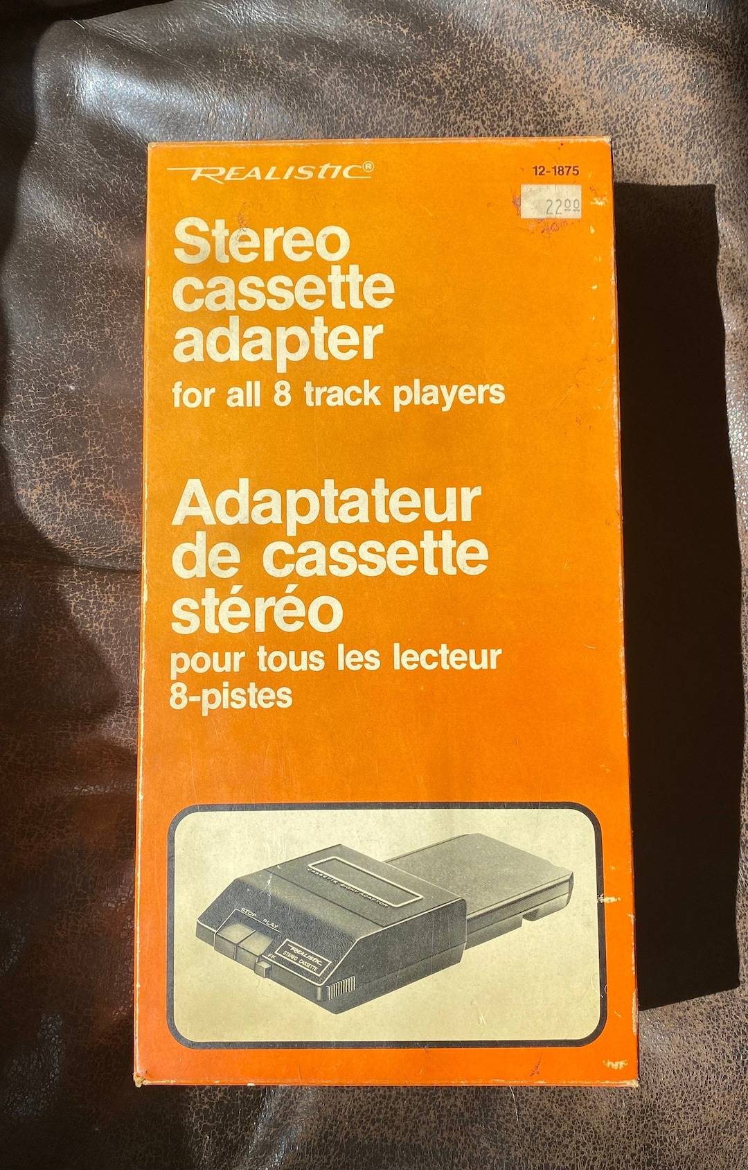 Realistic Stereo Cassette Adapter for All 8 Track Players, Vintage ...