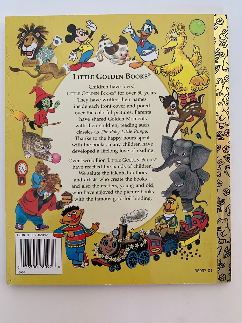 Tootle A Little Golden Book by Gertrude Crampton 1973 Golden - Etsy