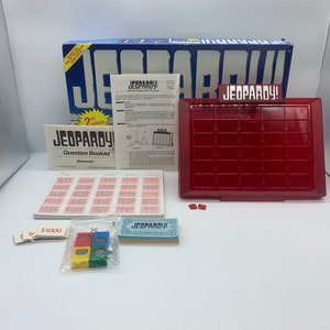 Vintage Jeopardy 2nd Edition, 1986 Jeopardy Game, Game Based on the TV ...