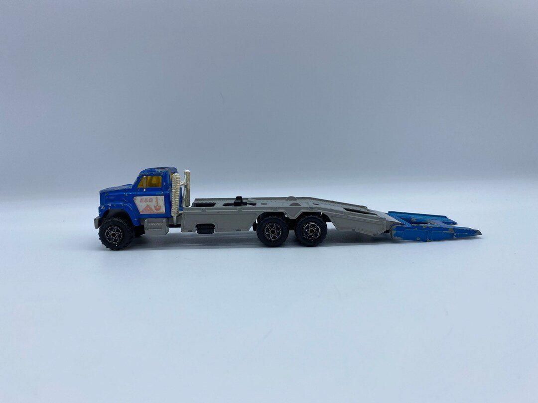 1973 Majorette Transport-plateau Truck, Vintage 8.5” Majorette Car ...