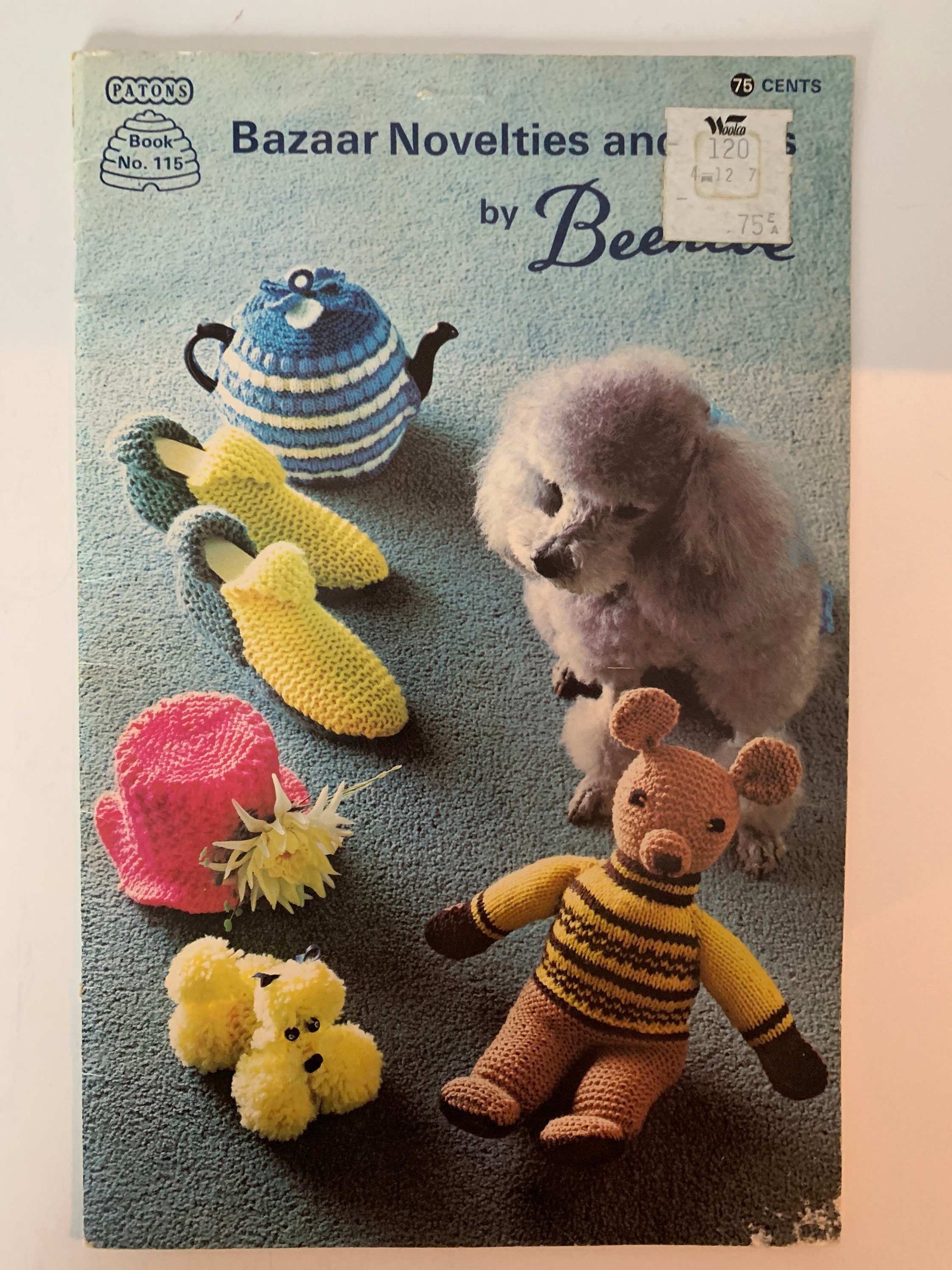 Knitting Early 1980s Vintage 16 patterns included Beehive Book No 421 ...