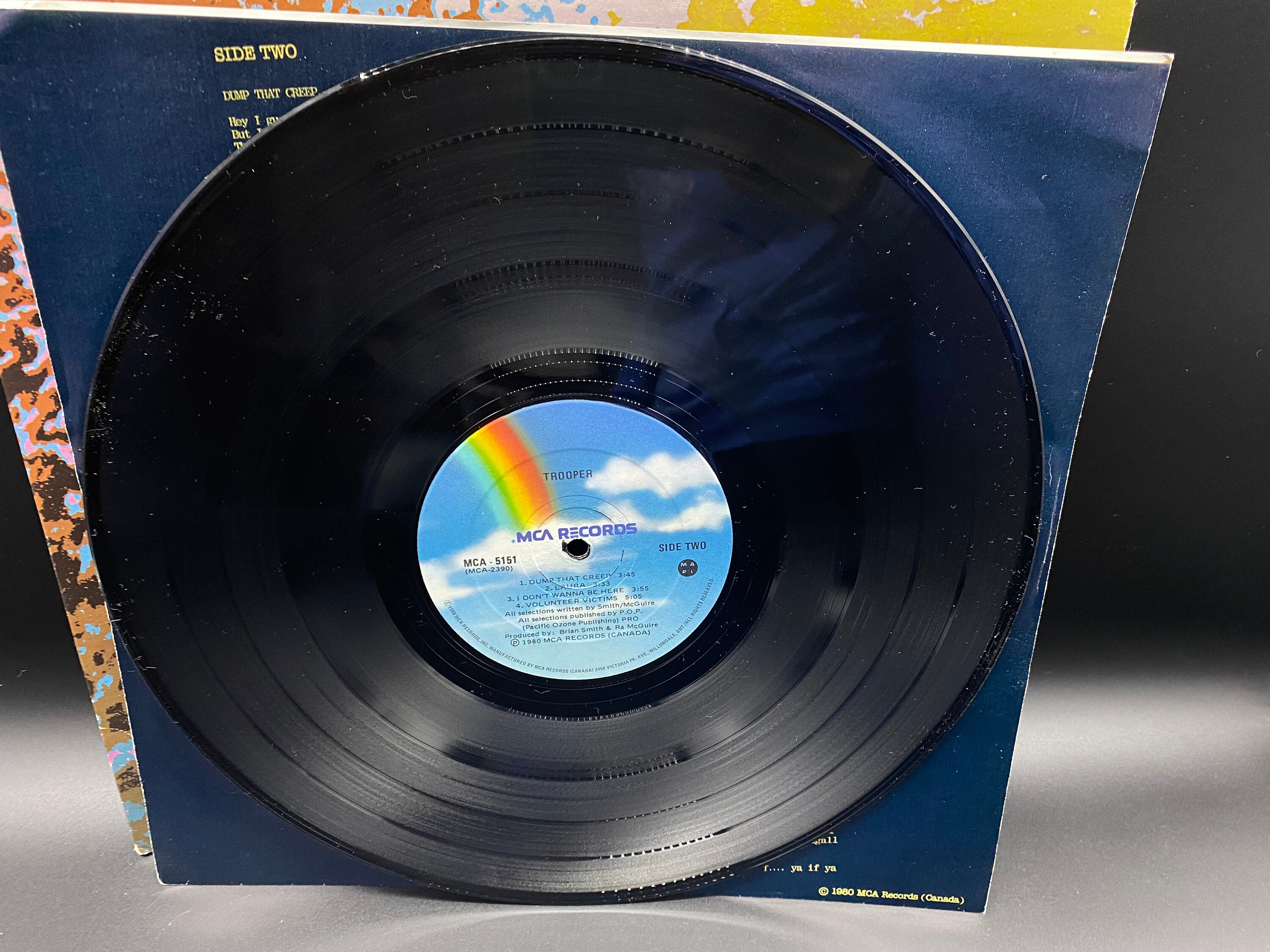 Trooper LP, Untitled Trooper Album, 1980 Trooper Untitled Album, 1980 ...