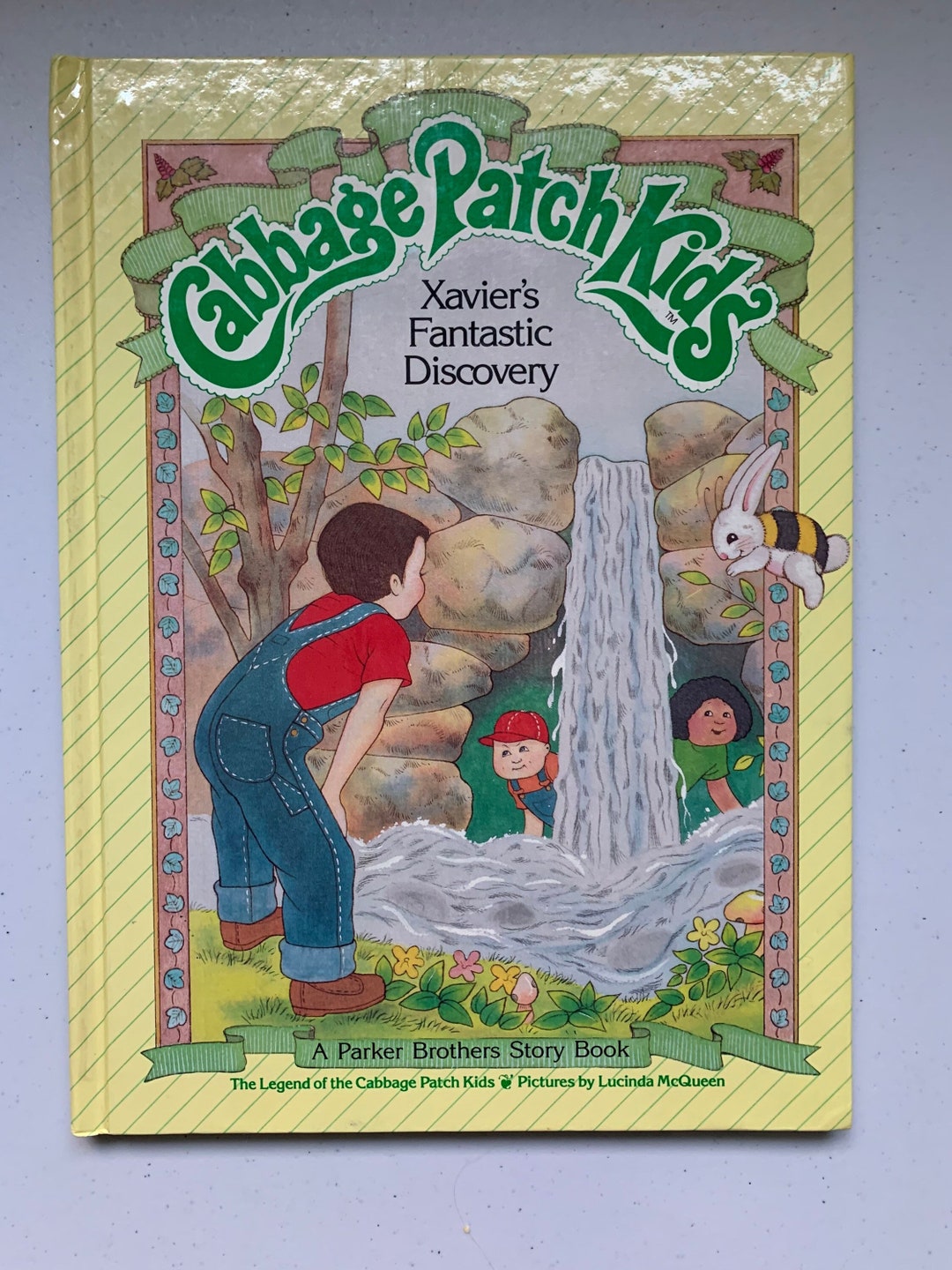 Cabbage Patch Kids Xaviers Fantastic Discovery Book, 1984 Parker ...