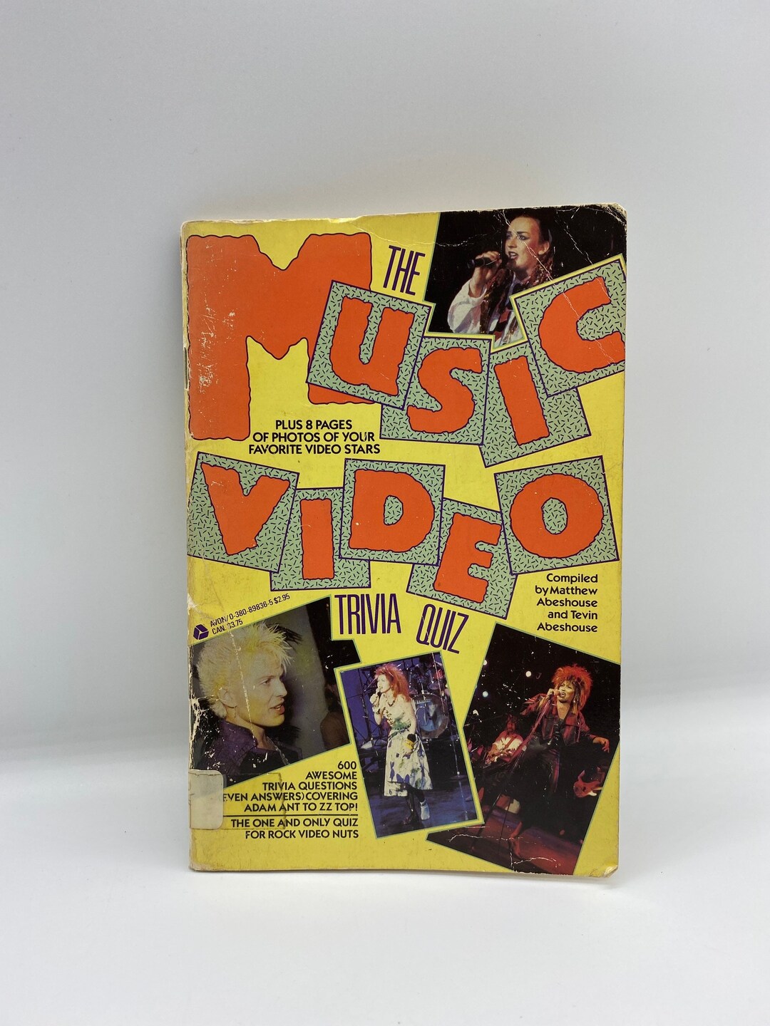 Vintage the Music Video Trivia Quiz 1985, 1985 Music Video Trivia Quiz ...