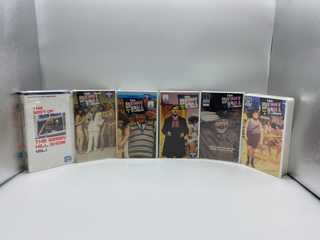 Vintage The Best Of The Benny Hill Show Vol 1 To Vol 6 Vhs Nos The