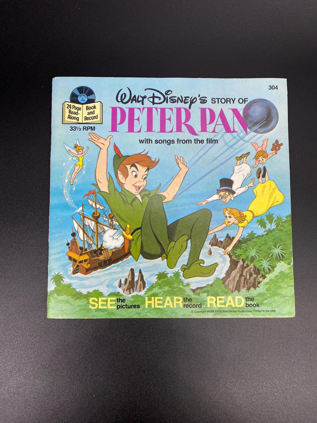 Walt Disney’s Story of Peter Pan With Songs From the Film, Walt Disney’s Peter Pan Book and ...