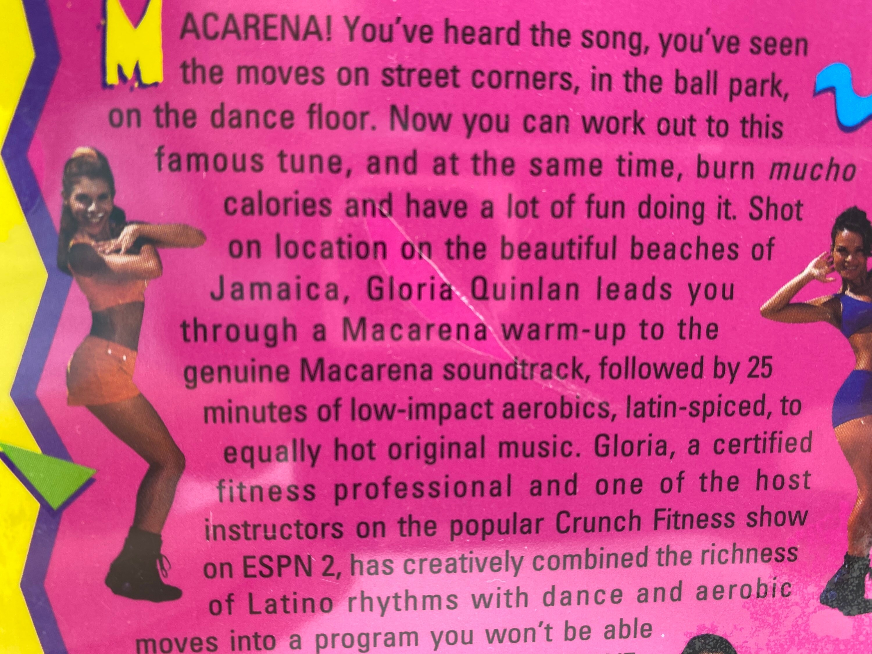 Macarena Workout VHS Features the Original Macarena Music - Etsy