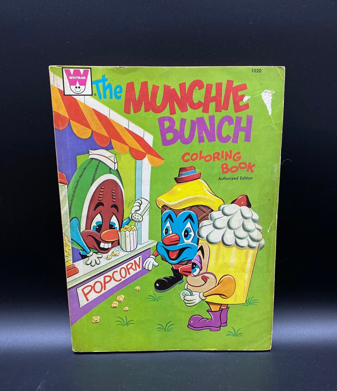 1969 Whitman the Munchie Bunch Coloring Book, the Munchie Bunch ...
