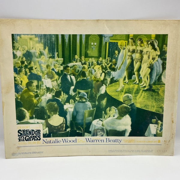 Splendor in the Grass Movie Poster - Etsy