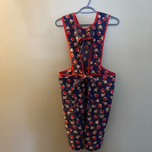 Vintage Farm House H Back Apron, Vintage Strawberry H Back Apron ...