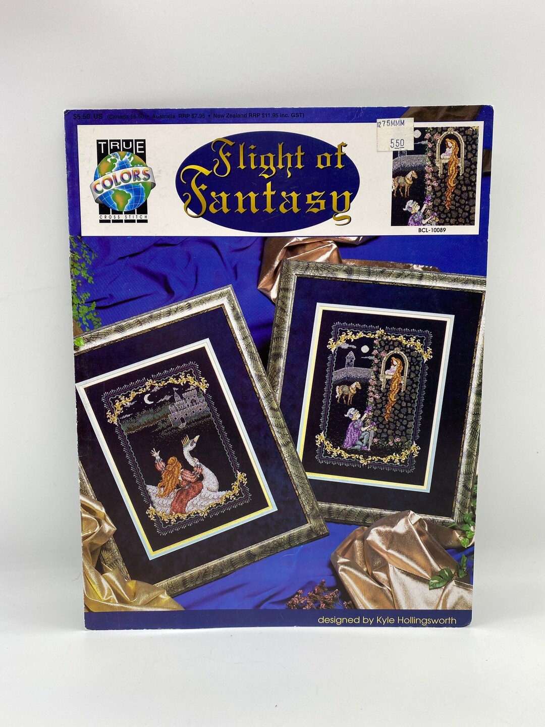 Vintage Flight of Fantasy True Colors Cross Stitch Patterns, Princess ...