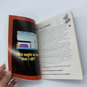 Super Mario Advance Choose Your Own Aventure Book, Nintendo Super Mario ...