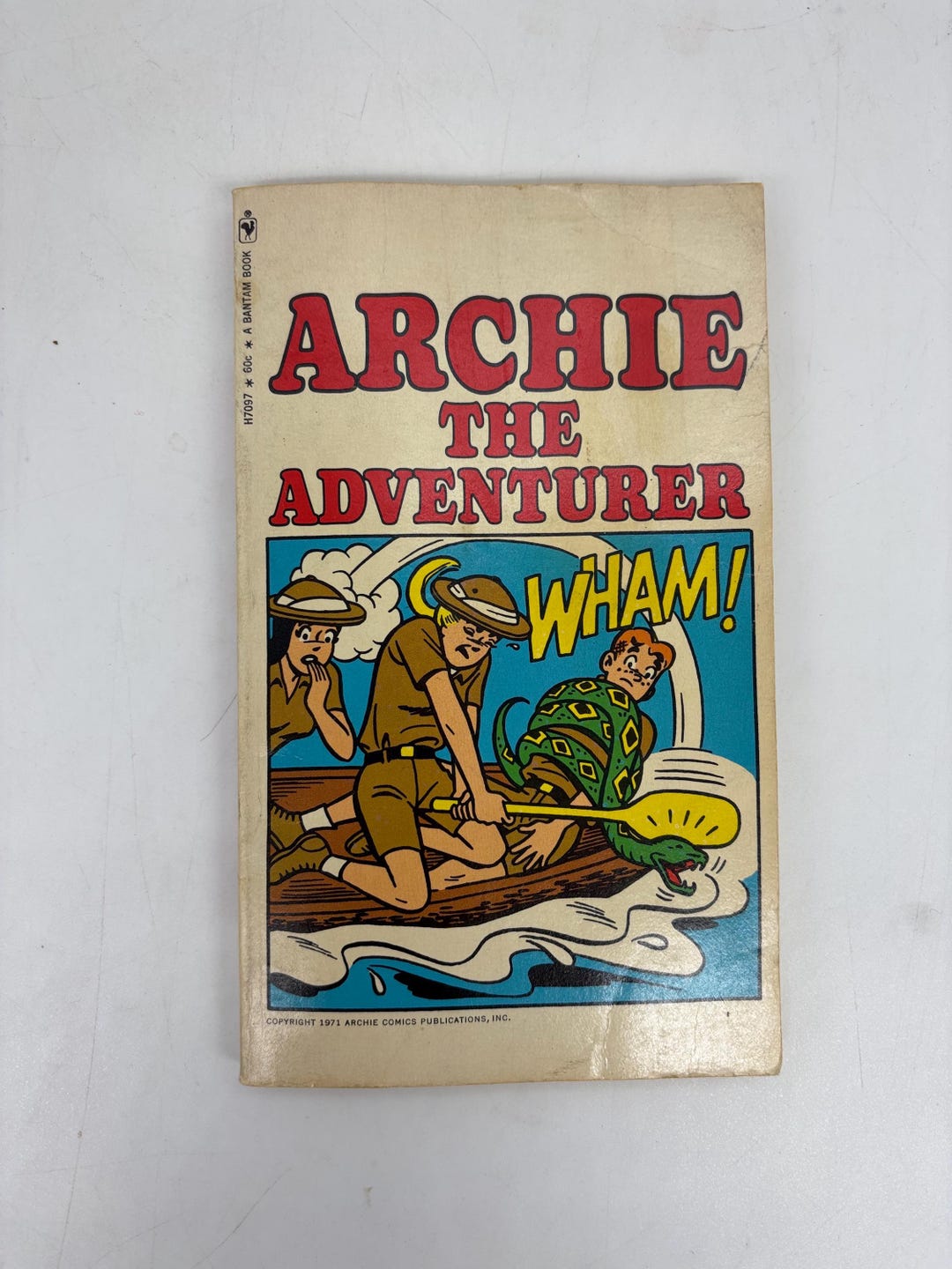 Archie the Adventurer Bantam Books, 1971 Archie the Adventurer Comic ...