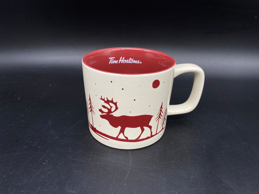 Tim Hortons Holiday Mug, Moose Forrest Tim Hortons Holiday Mug, Red Tim ...
