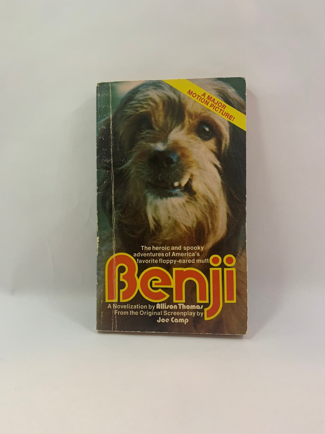 Vintage Benji a Novelization by Allison Thomas, A Motion Picture Benji ...
