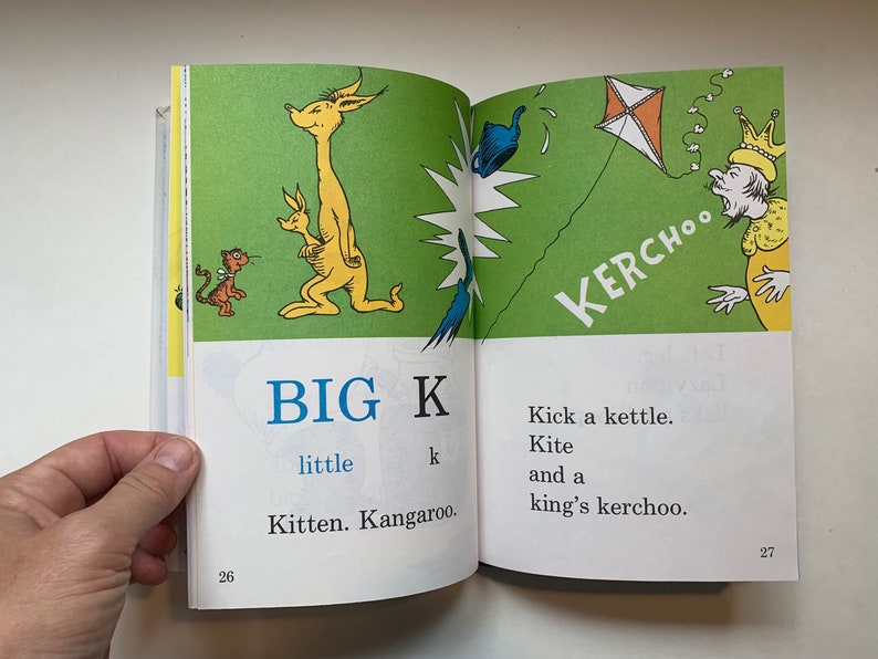 Vintage Dr. Seuss’s ABC Beginner Books, Grolier Book Club Edition, Dr ...