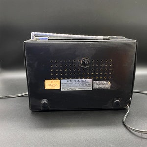Rare Channel Master Model 6255 AM-PB1-PB2- 3 Band With Preset Weather ...