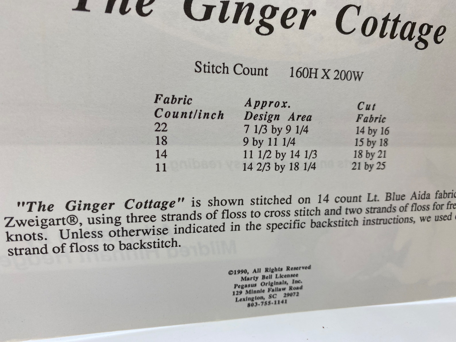 Marty Bell the Ginger Cottage Cross Stitch Pattern Marty Bell - Etsy