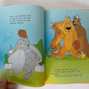 Walt Disney Dumbo at Bat 1986 Fun-to-read Library Volume 8, A Walt ...