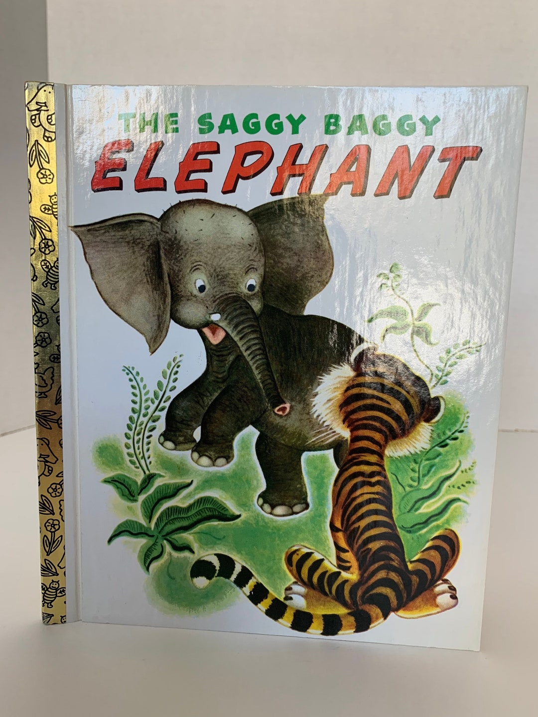 The Saggy Baggy Elephant A Little Golden Book by K. & B. Jackson 1974 ...