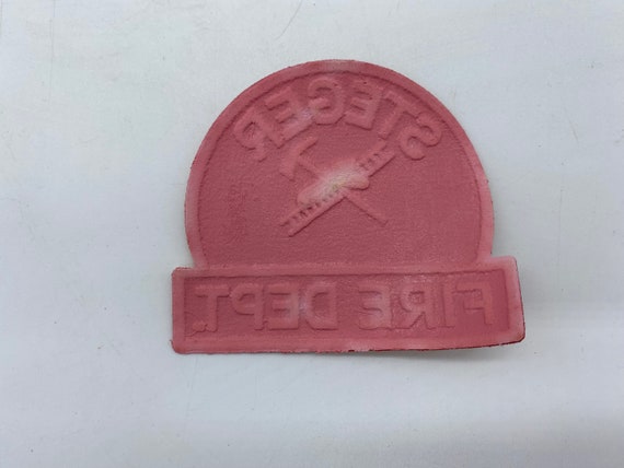 Vintage Steger Fire Department Patch, Steger Fire Dep… - Gem