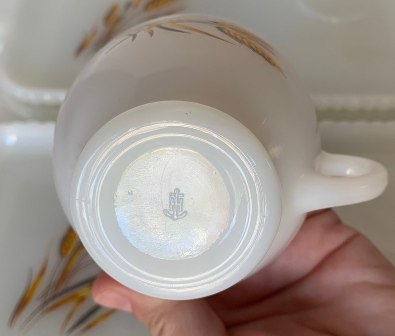 Vintage Fire King Wheat Pattern Dish Set Fire King Set of 4 - Etsy